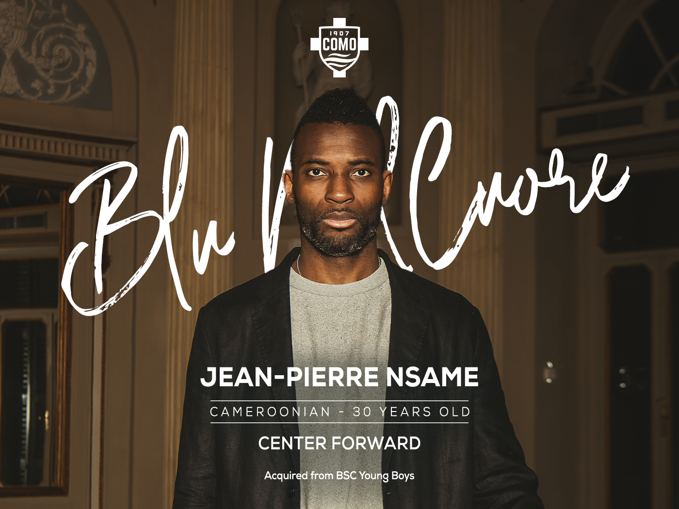 Il giocatore internazionale del Camerun e della Champions League, Jean ...